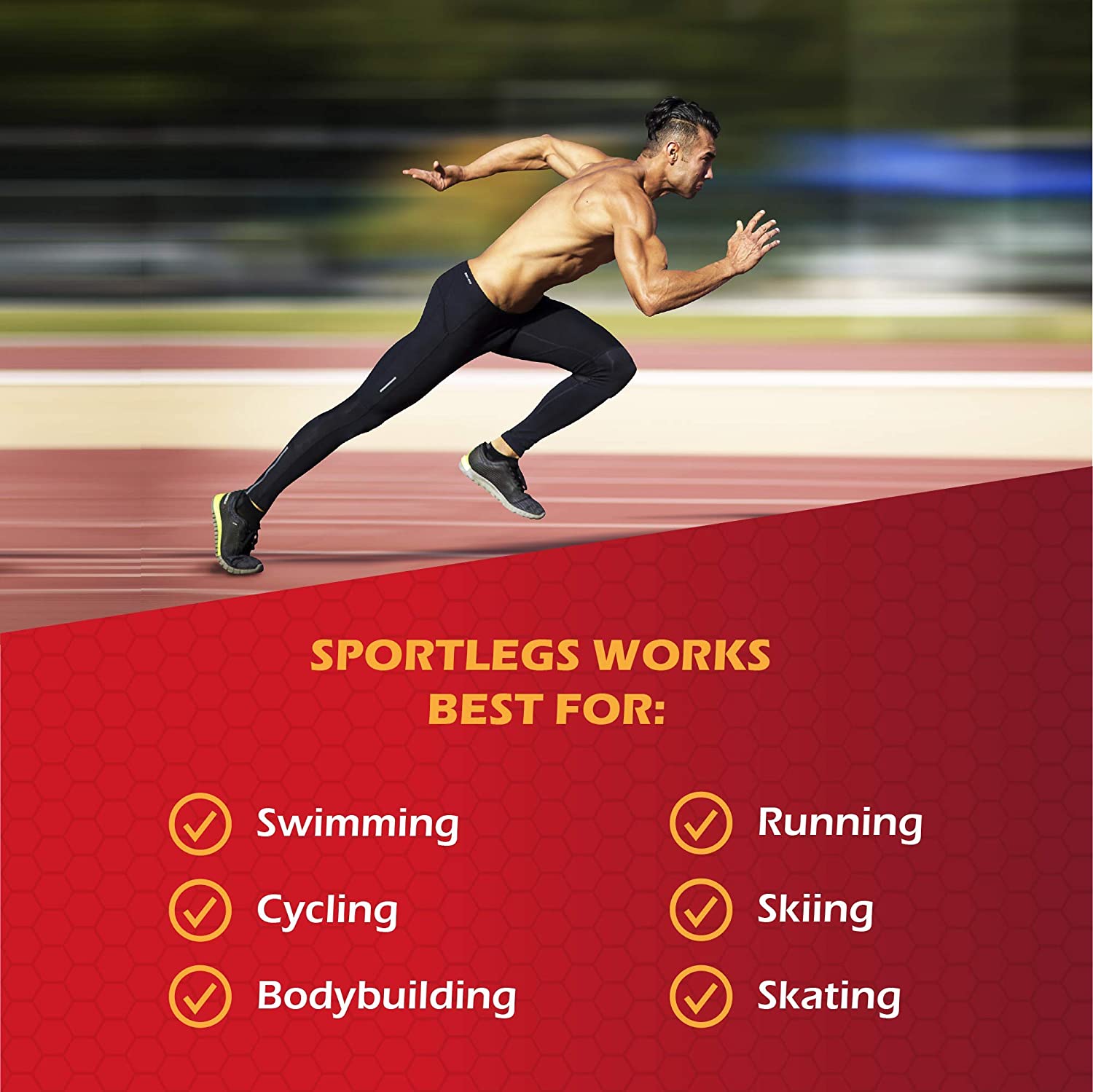 SportLegs Fast Fitness Boost | Supplement for Cardio Endurance & Muscl ...